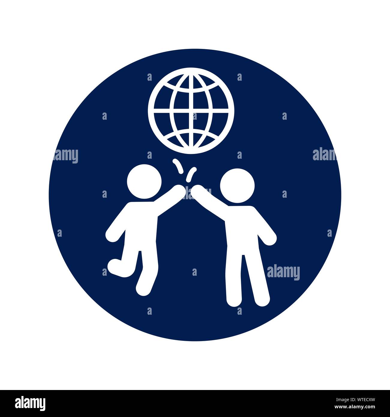 Business partner, partnership, success icon Stock Vector Image & Art ...