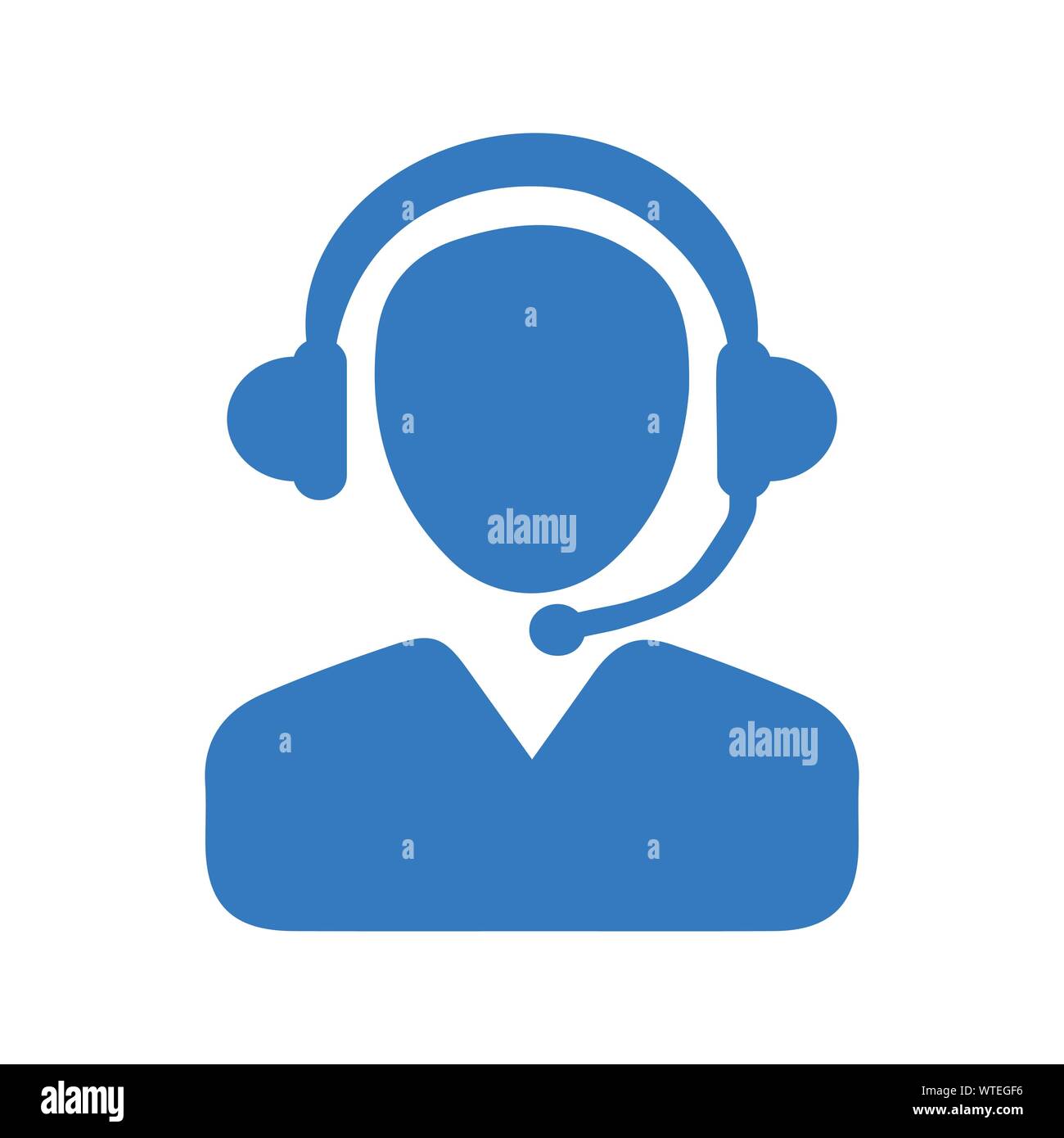 Customer Support Icon, call center Stock Vector Image & Art - Alamy