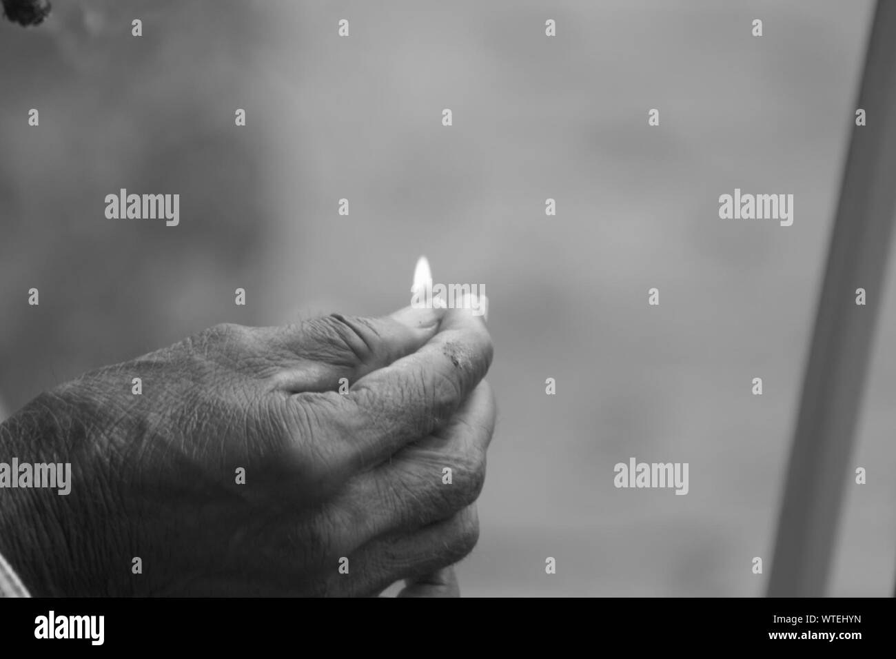 Hand With Match High Resolution Stock Photography and Images - Alamy