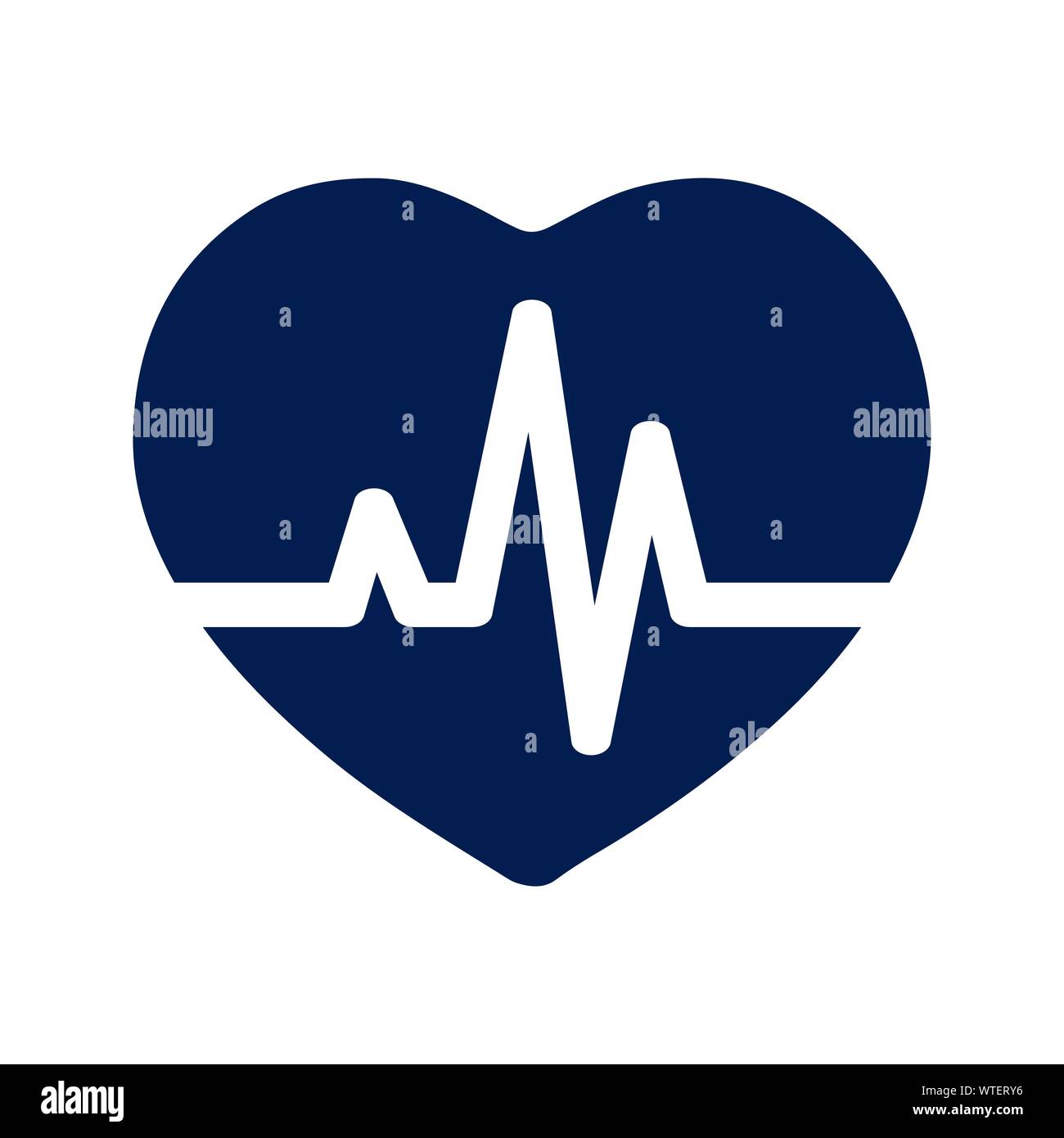Heart Pulse Icon Stock Vector Image & Art - Alamy