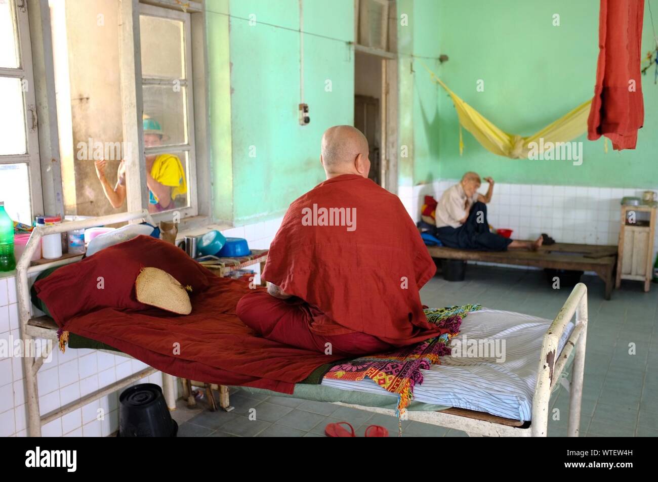 Home monks hi-res stock photography and images - Alamy