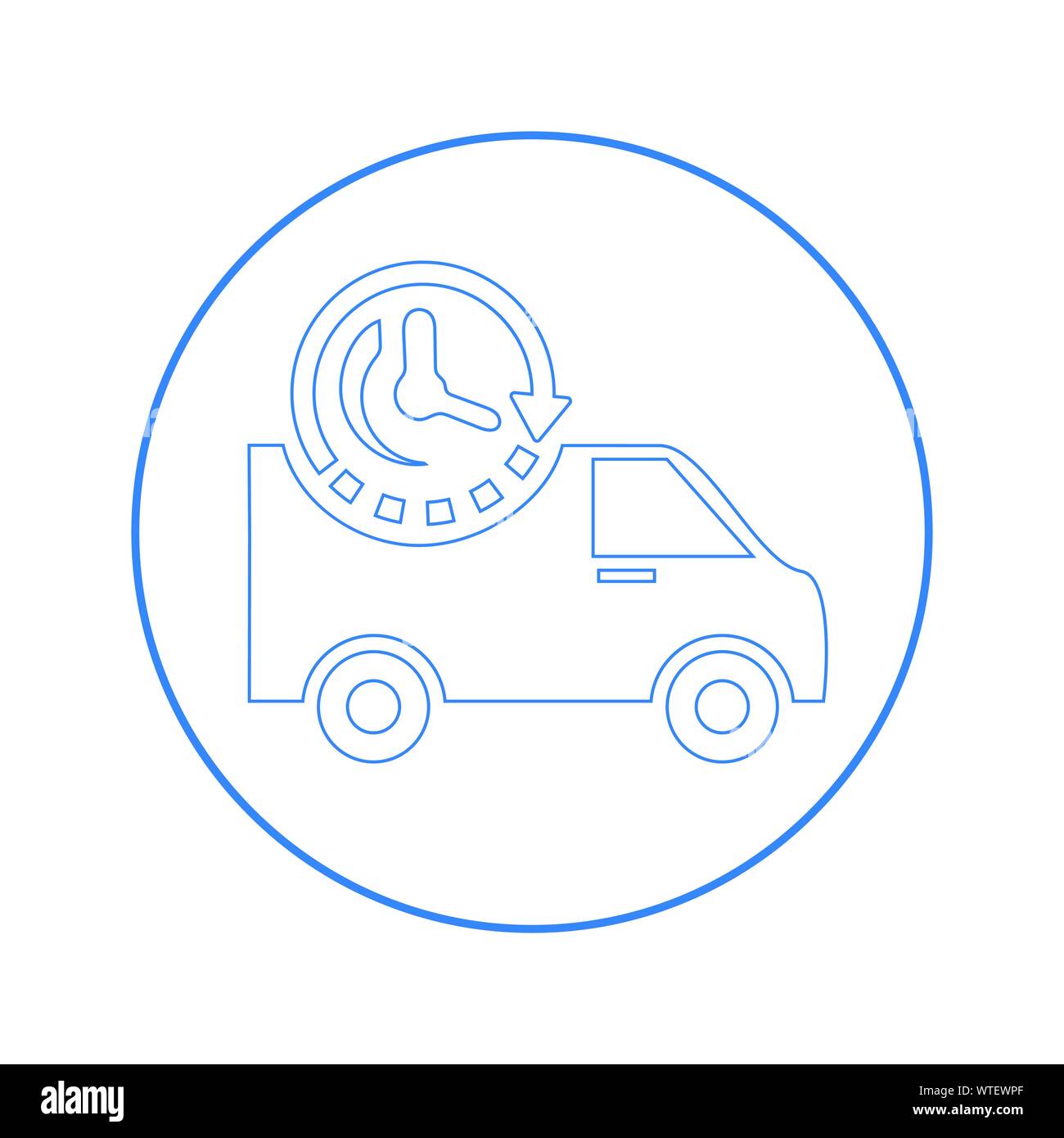 Pickup time Stock Vector Images - Alamy