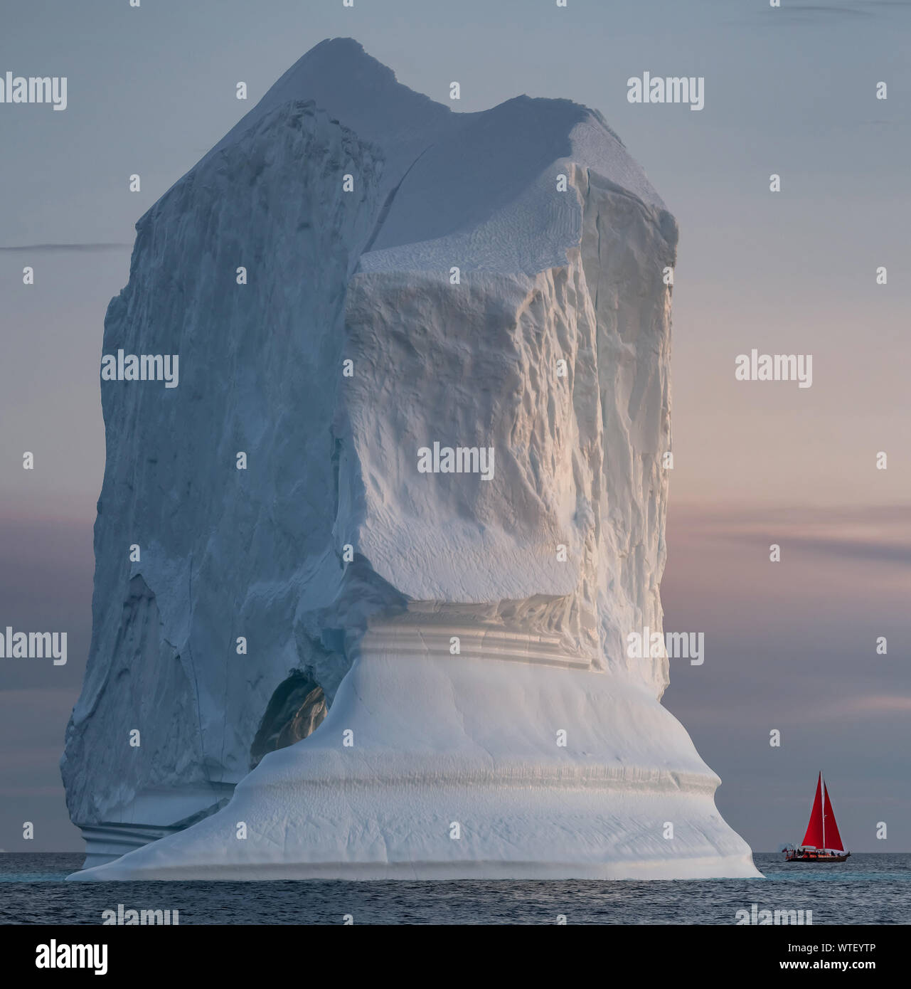 Beautiful landscape in Greenland Stock Photo - Alamy