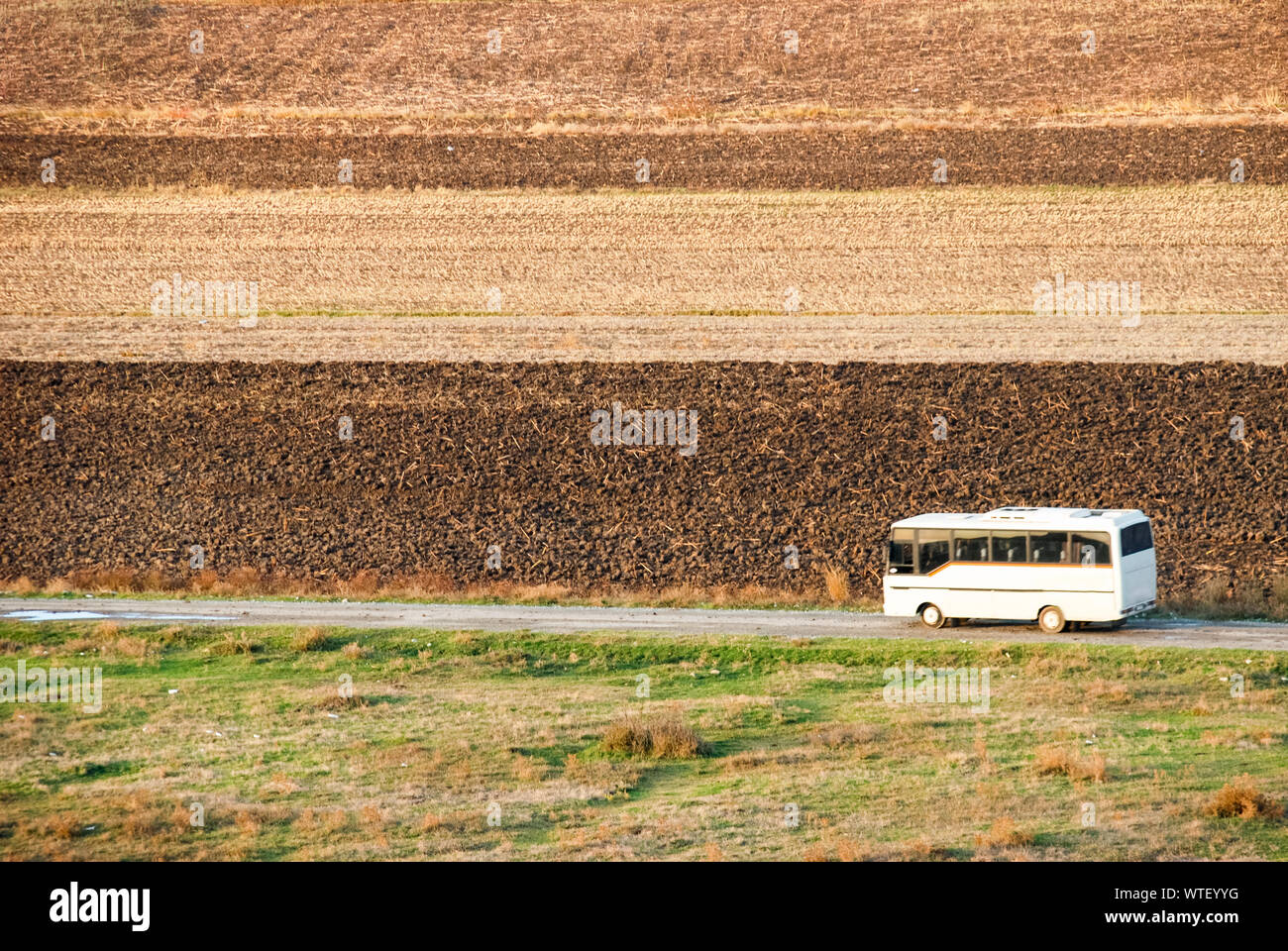 Rural bus travel hi-res stock photography and images - Alamy