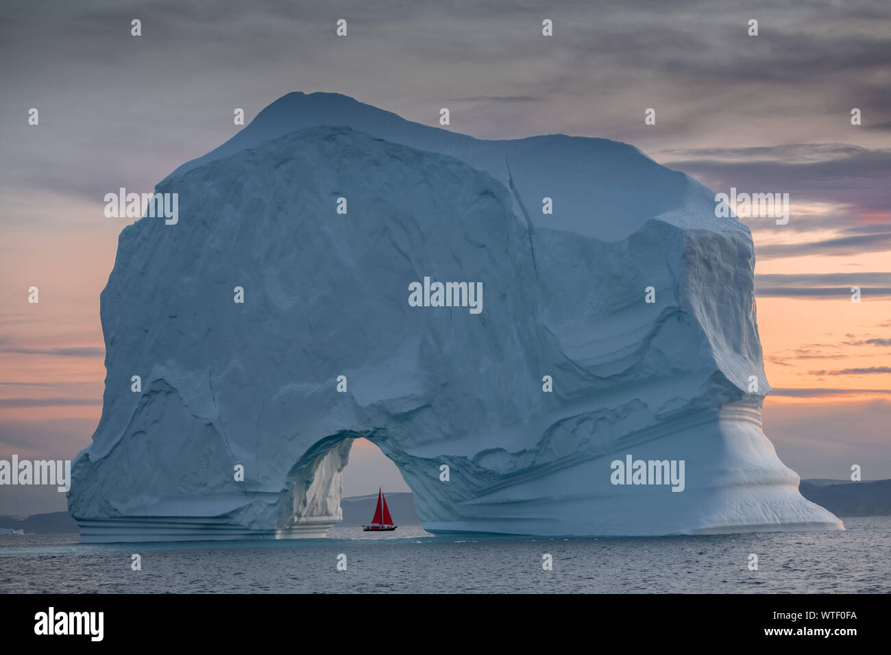 Beautiful landscape in Greenland Stock Photo - Alamy