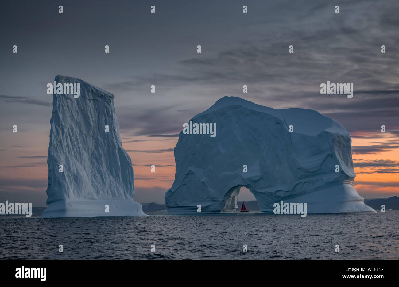 Beautiful landscape in Greenland Stock Photo - Alamy