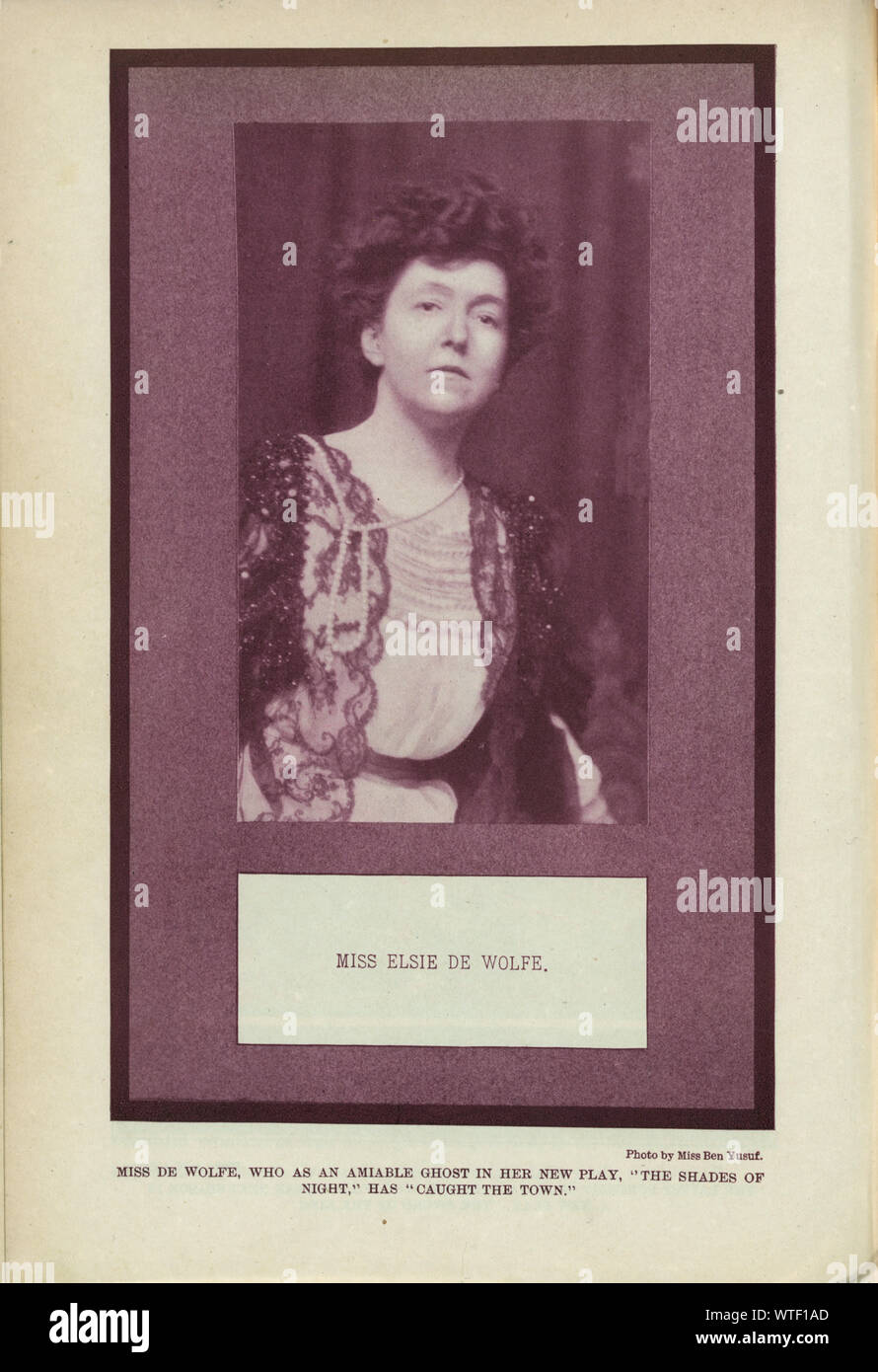 Elsie de wolfe hi-res stock photography and images - Alamy