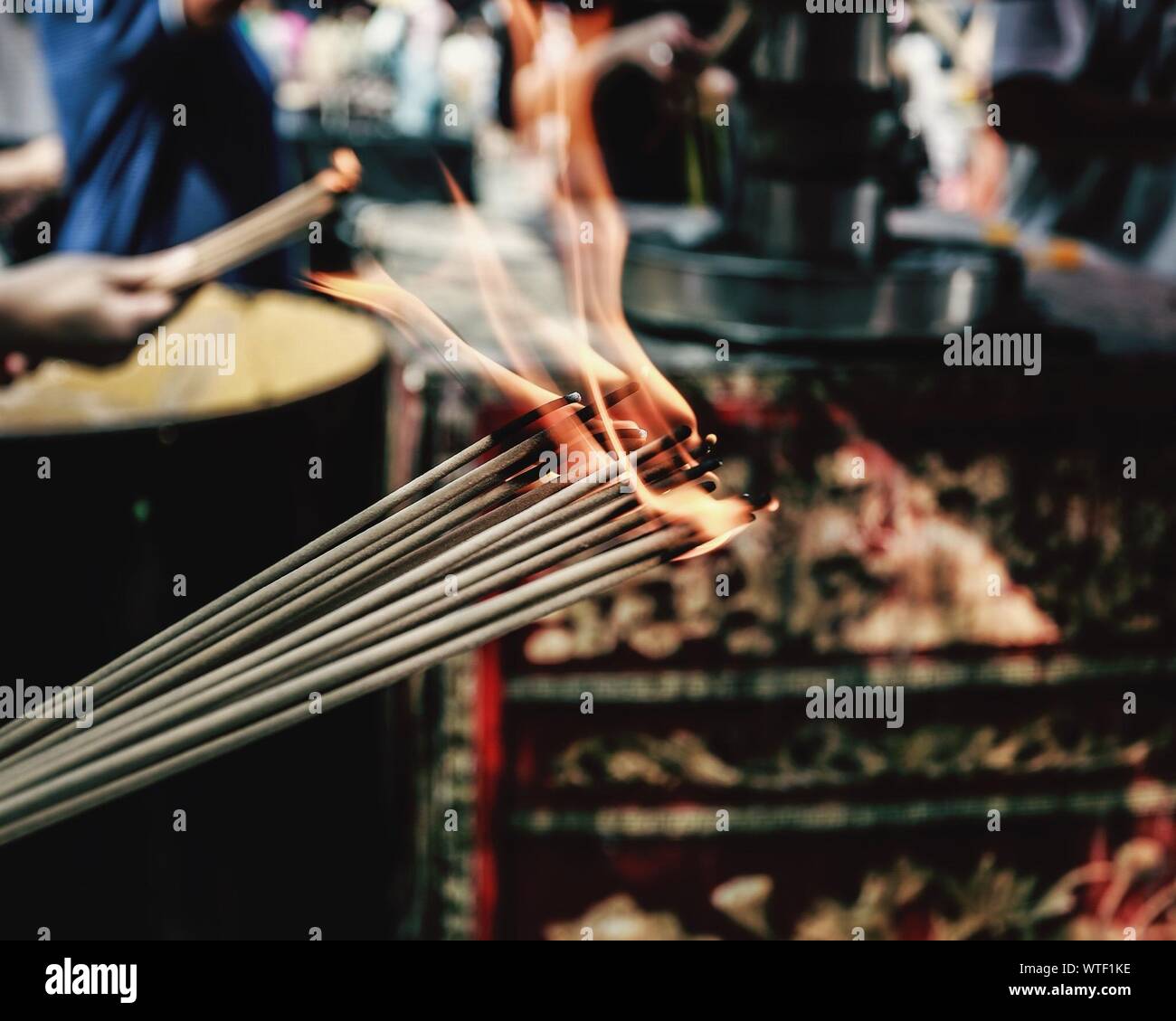 Incense lit hi-res stock photography and images - Alamy