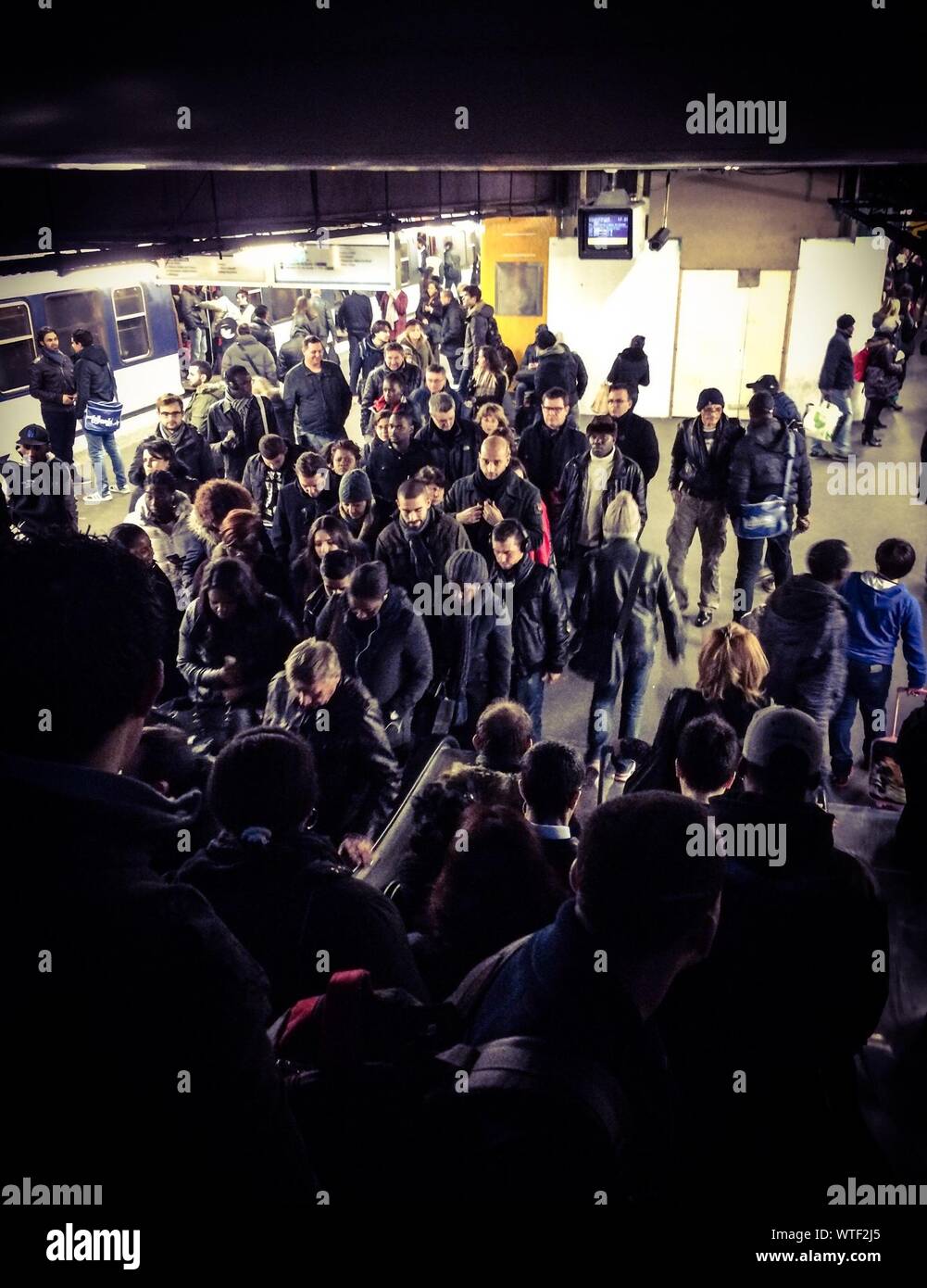 Crowd Subway High Resolution Stock Photography and Images - Alamy