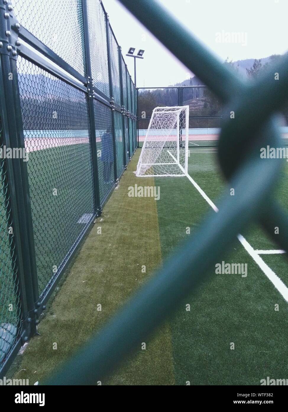 Soccer goal net with no background hi-res stock photography and images ...