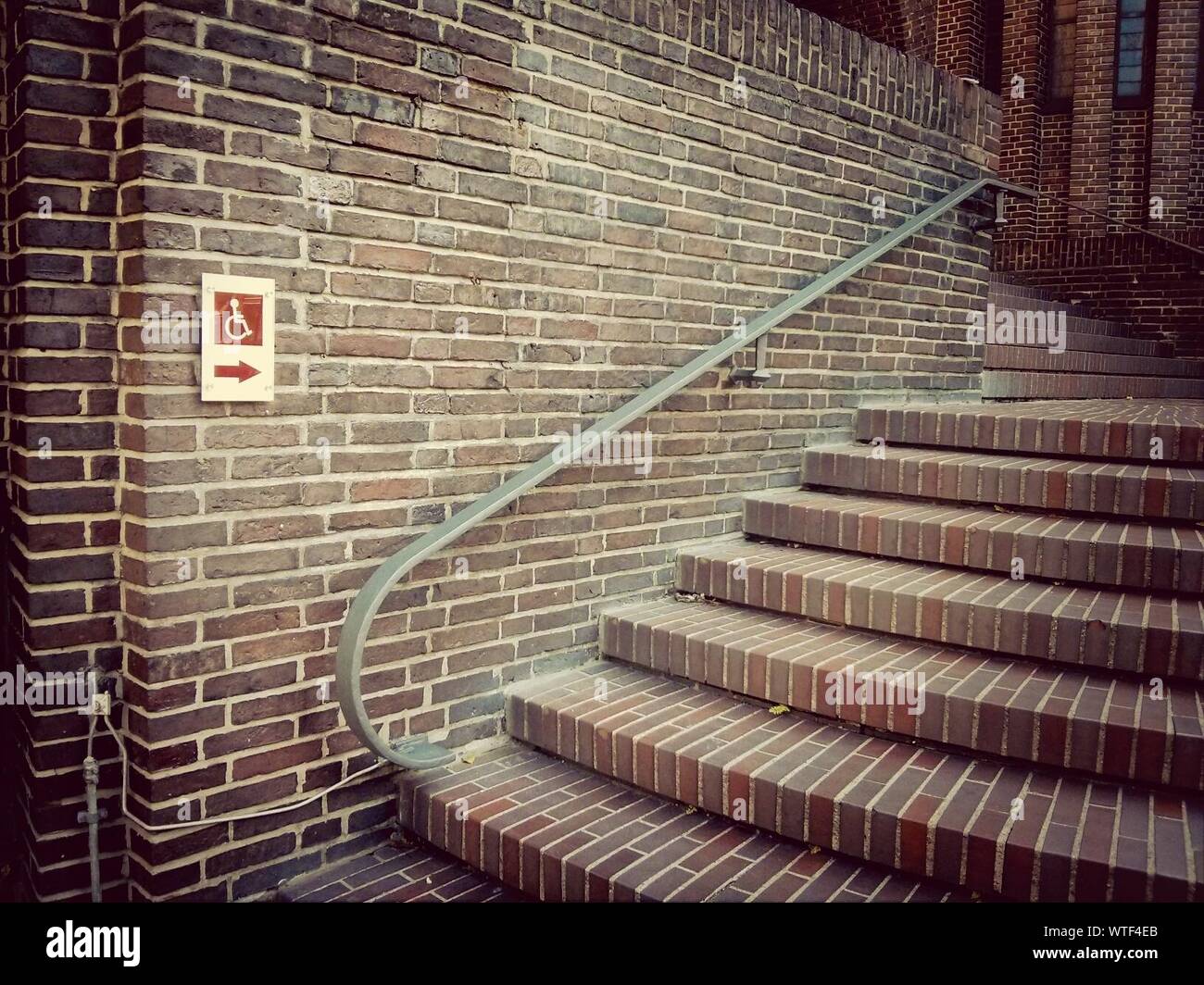 Brick built stairs hi-res stock photography and images - Alamy