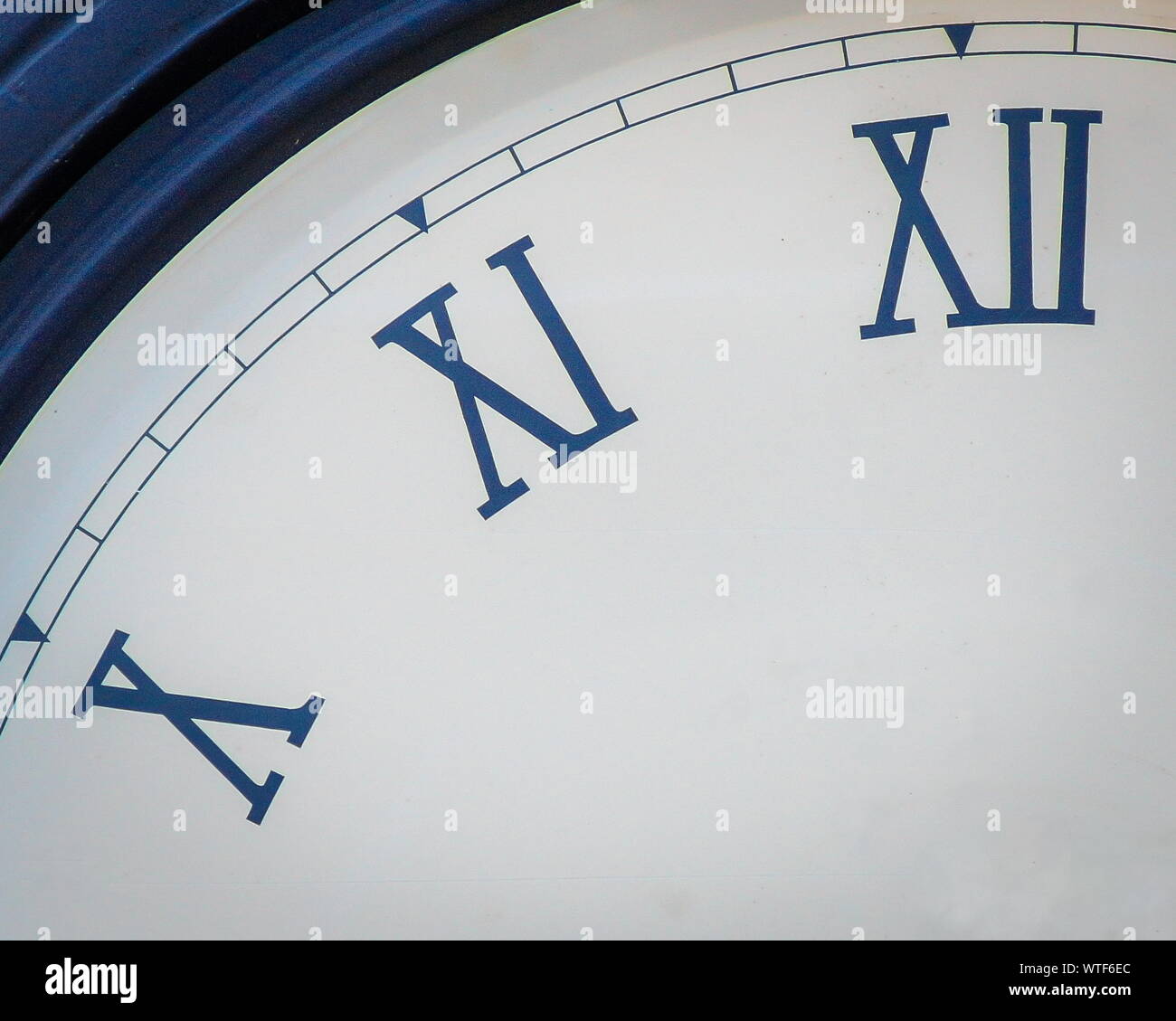 Roman numbers clock hi-res stock photography and images - Alamy