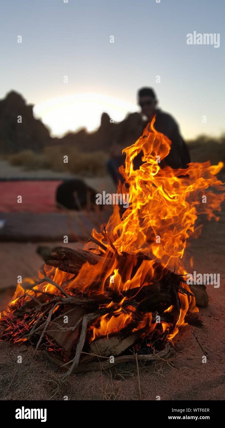 Sky fire sunset hi-res stock photography and images - Alamy