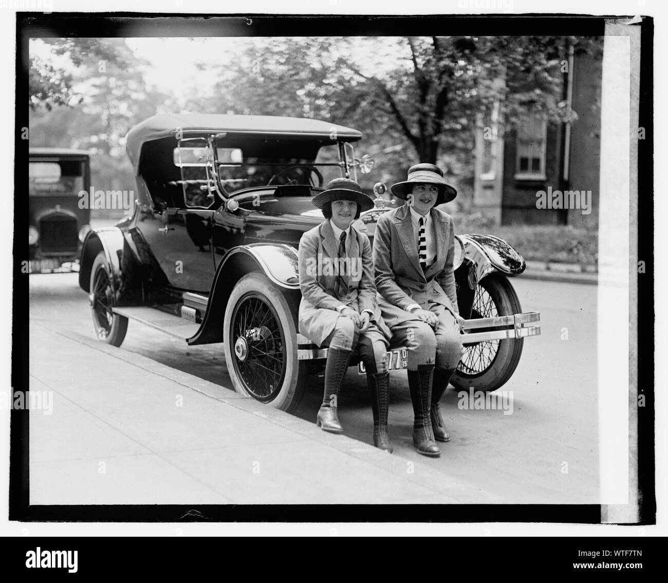 Miss Hazel Jones & Miss [Marion Cameron] Stock Photo - Alamy