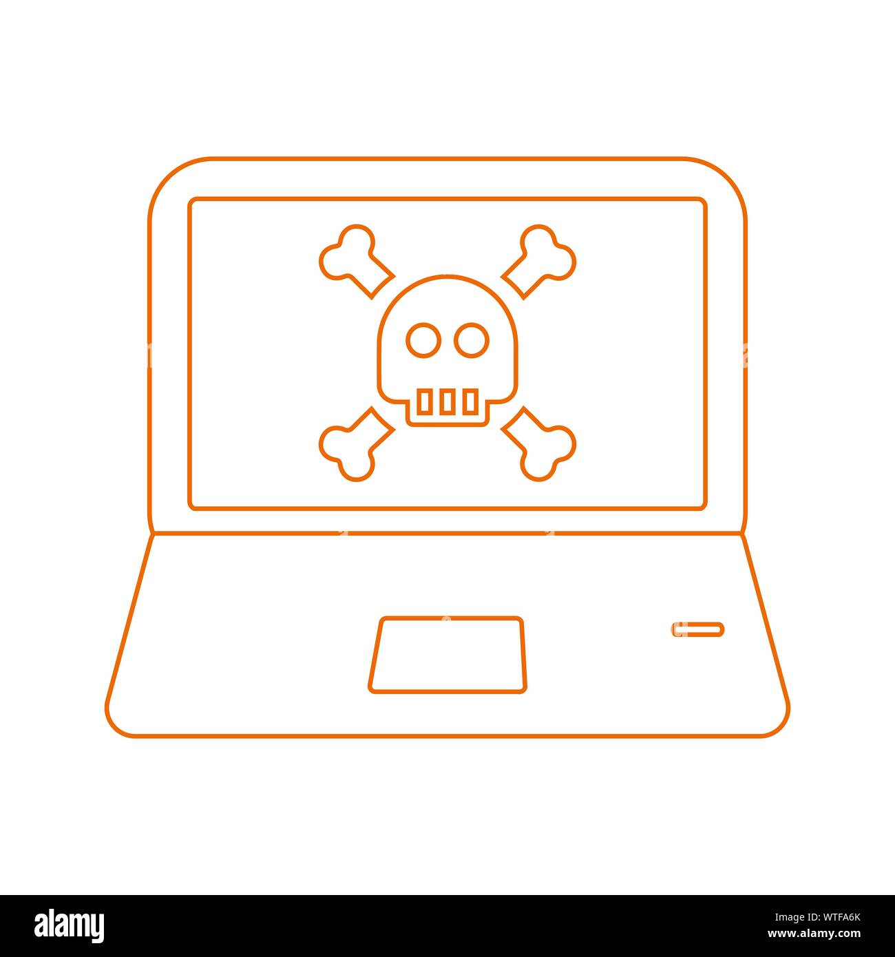 Computer Hacking, Threat, virus Icon Stock Vector Image & Art - Alamy