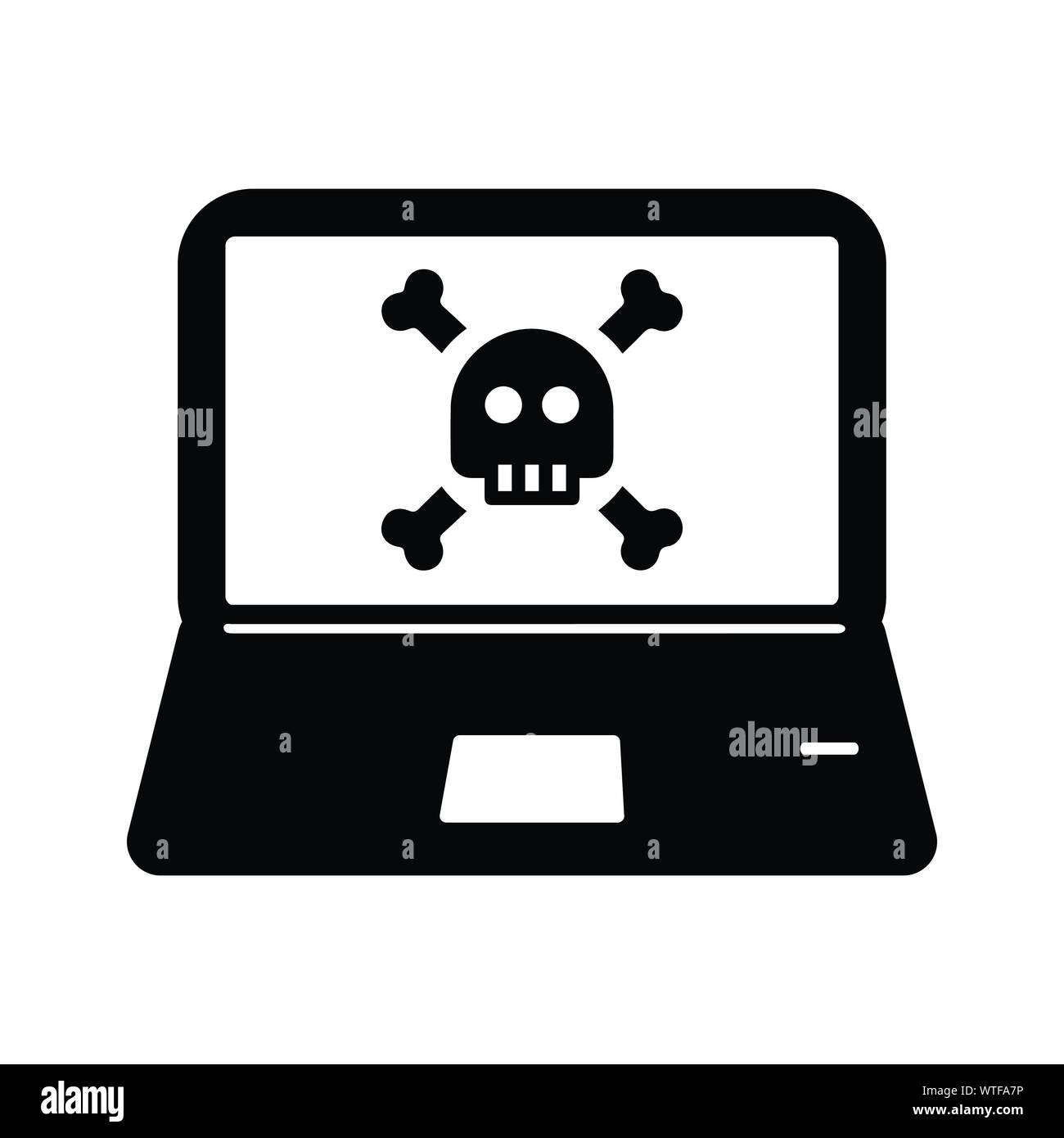 Computer Hacking, Threat, virus Icon Stock Vector Image & Art - Alamy
