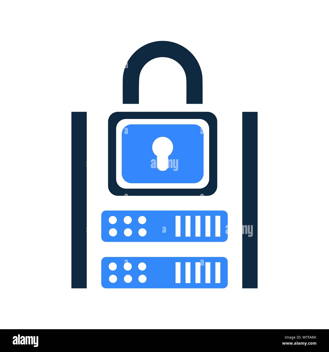 Security server Stock Vector Images - Alamy