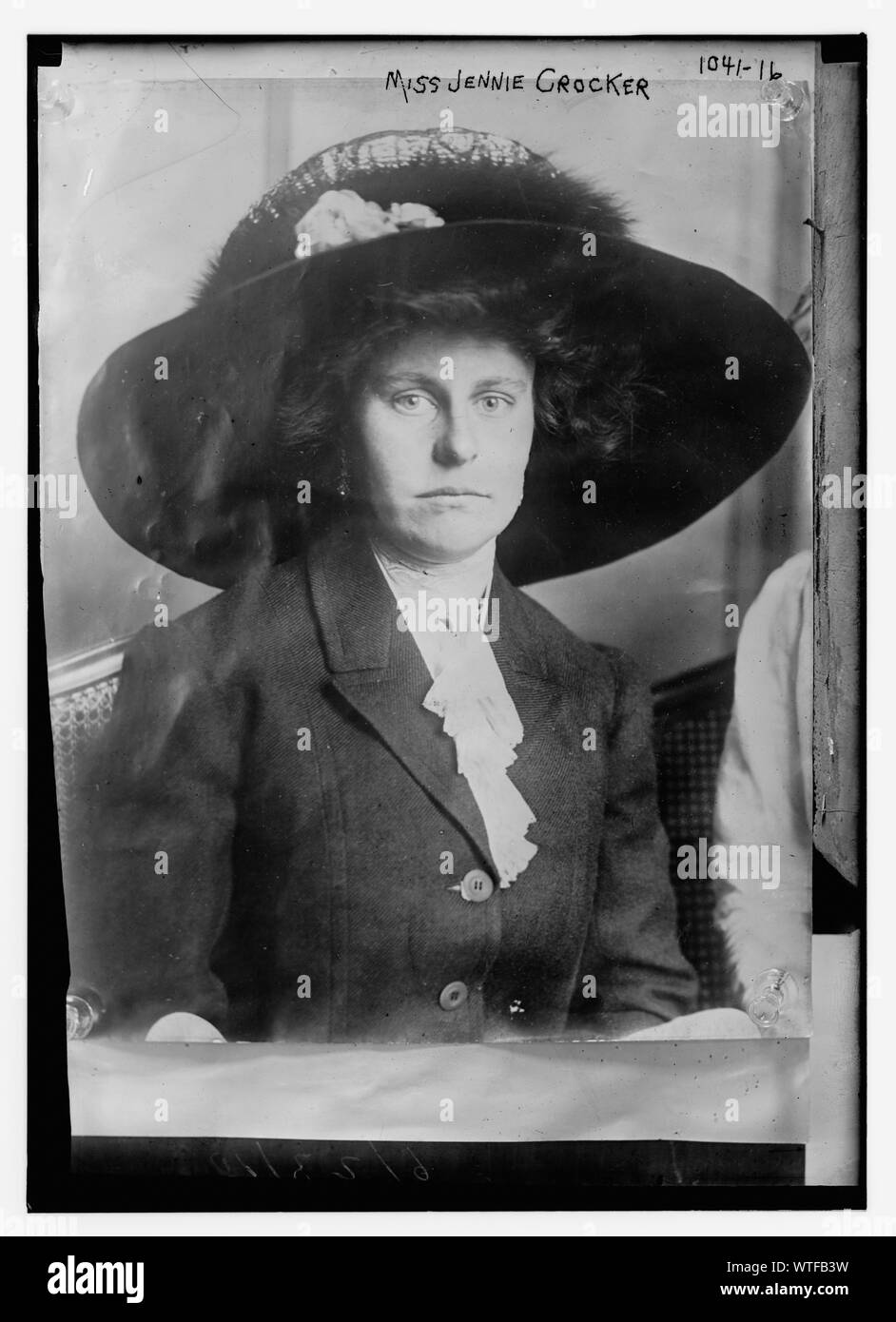 Miss Jennie Crocker Stock Photo - Alamy