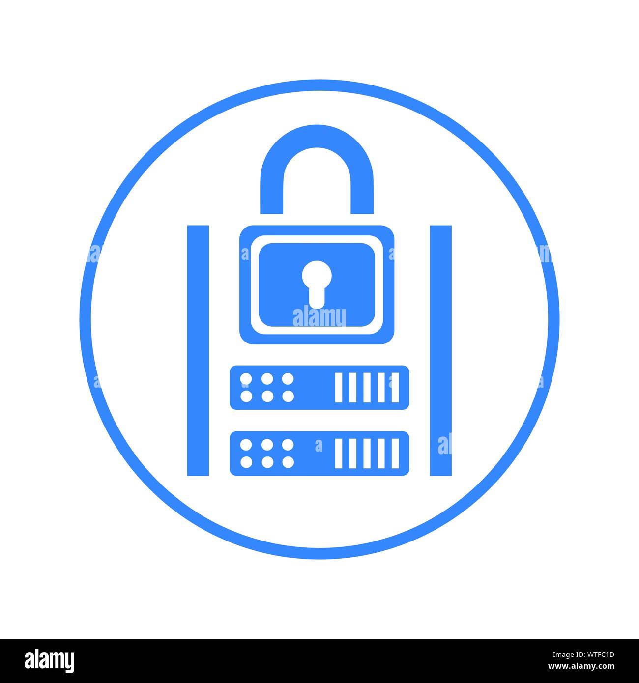 Database security server storage Stock Vector Images - Alamy