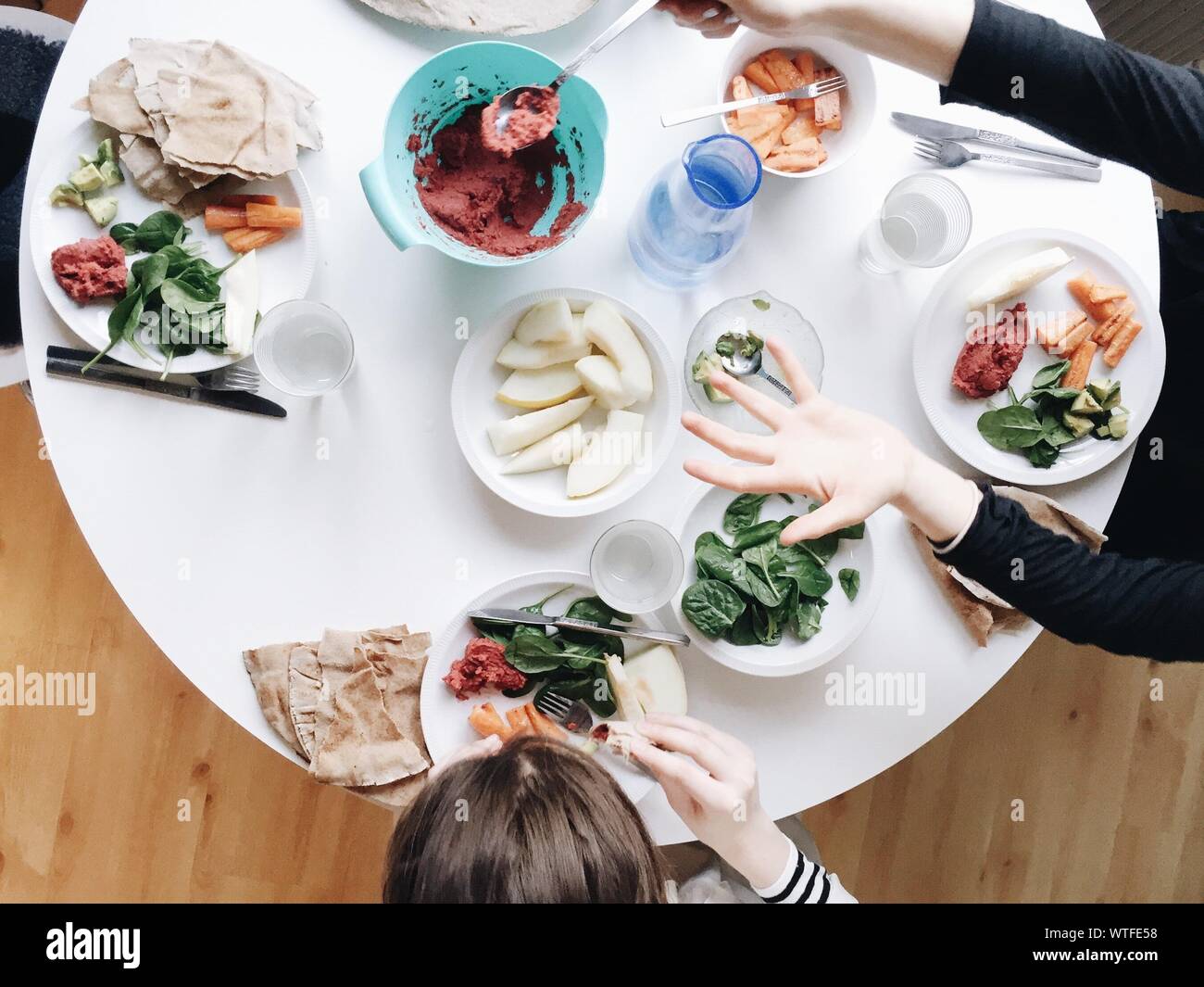 Lunch for two hi-res stock photography and images - Alamy
