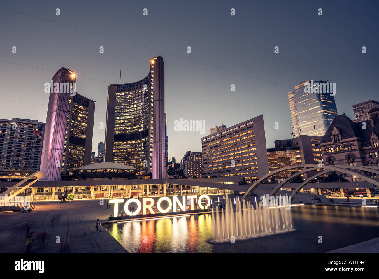 Toronto city skyline, Canada Stock Photo - Alamy