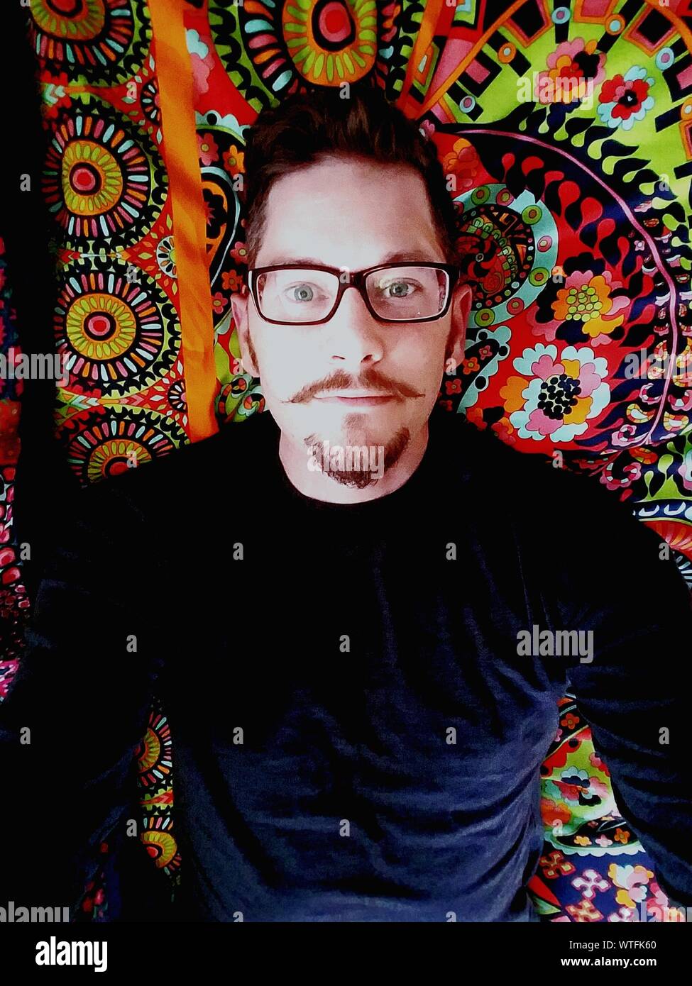 Person men bed above hi-res stock photography and images - Alamy