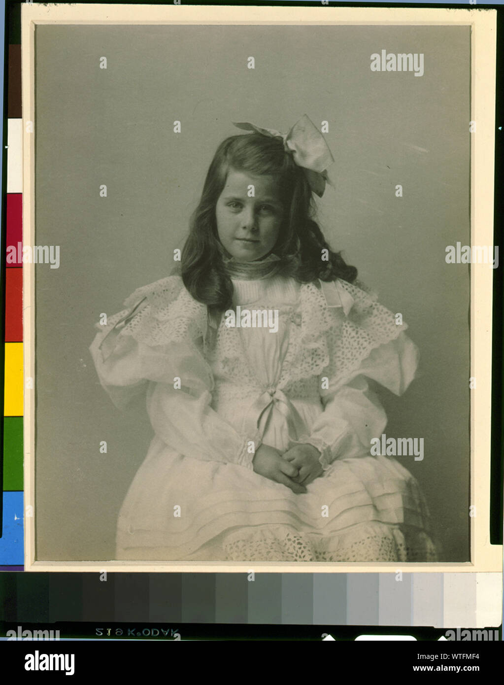 Miss Martha Cameron, three-quarter length portrait, seated, facing ...