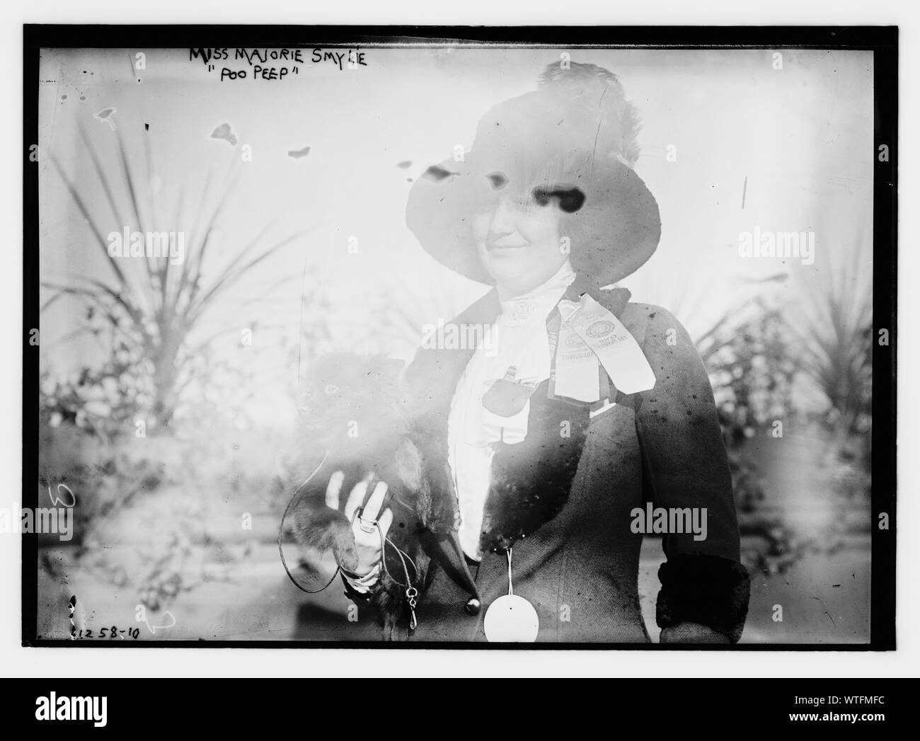 Miss Marjorie Smylie Poo Peep Stock Photo - Alamy