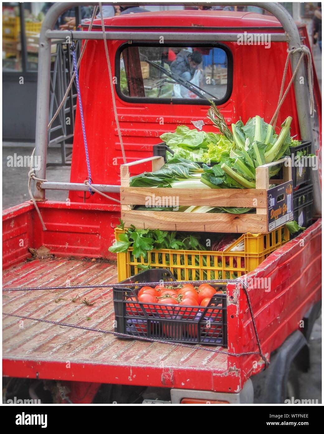Vegetables transport truck hi-res stock photography and images - Alamy