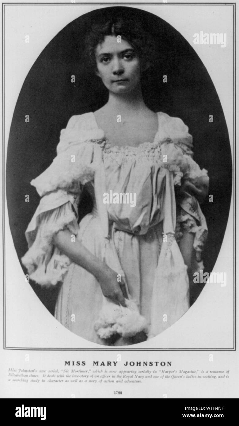 Miss Mary Johnston Stock Photo - Alamy
