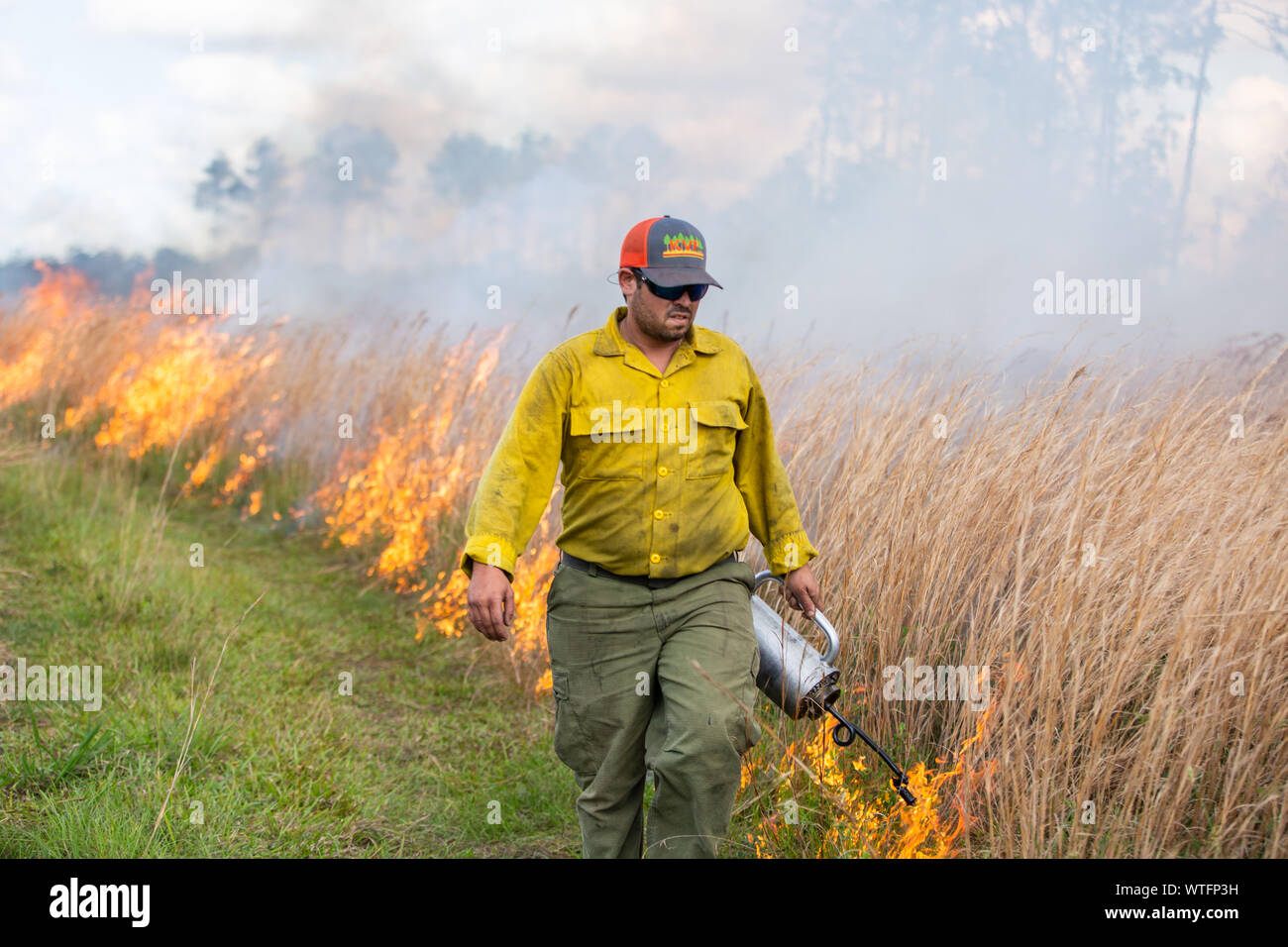 Prescribed burn to restore ecosystem health at the Old Florida ...