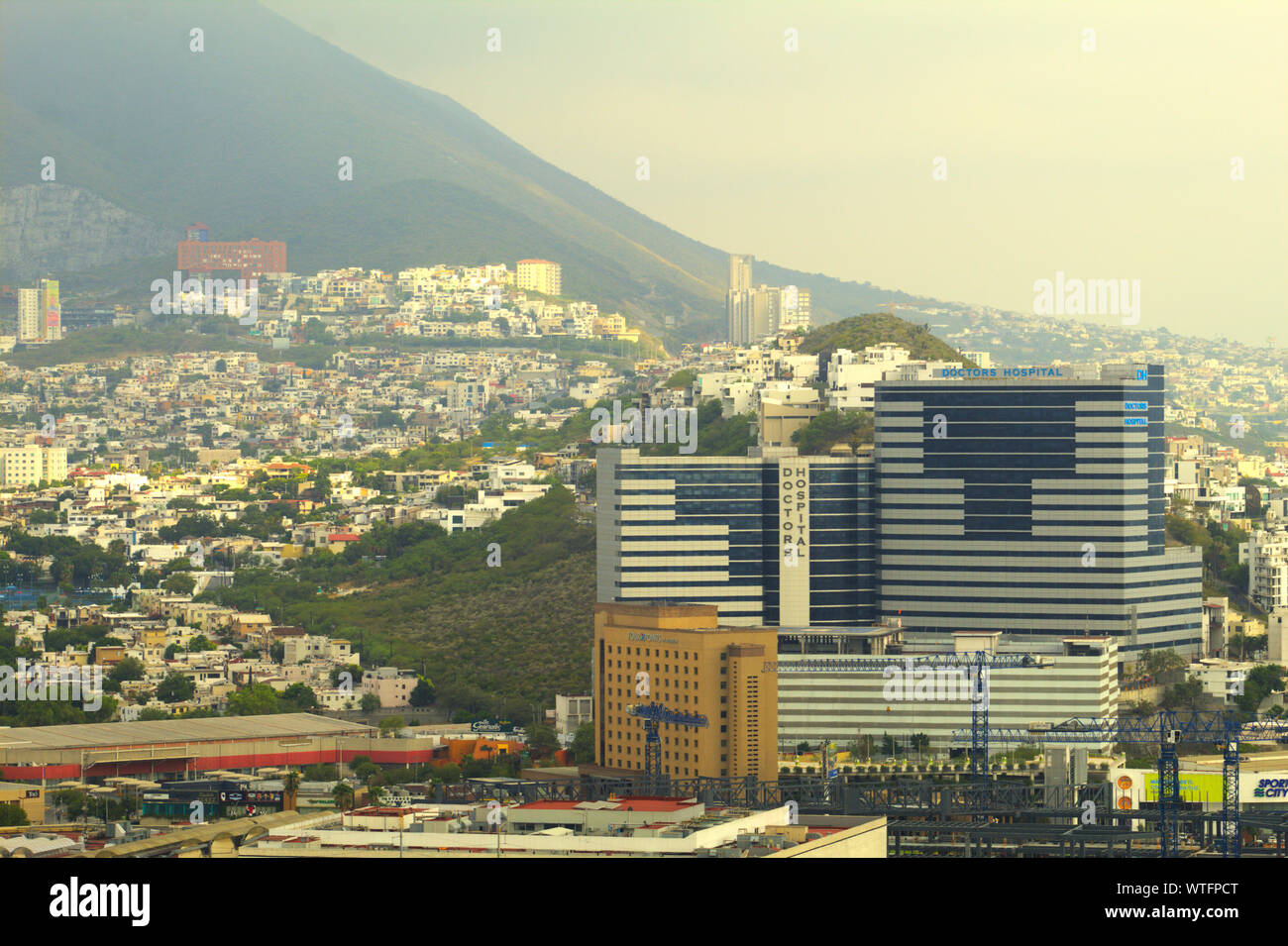 Mexico monterrey aerial hi-res stock photography and images - Alamy