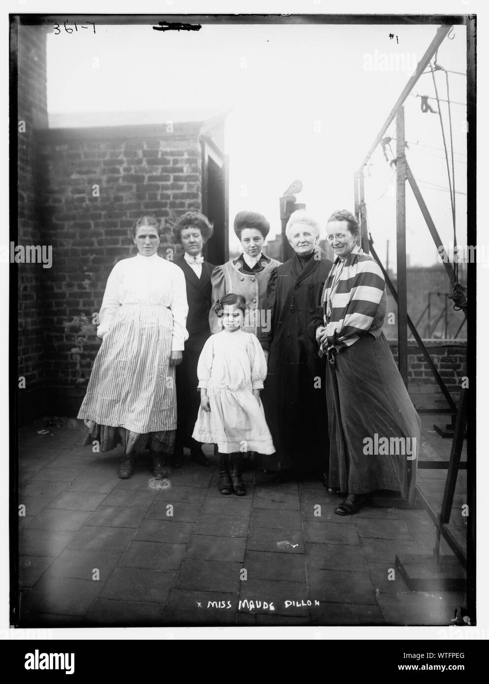Miss Maude Dillon & others Stock Photo - Alamy