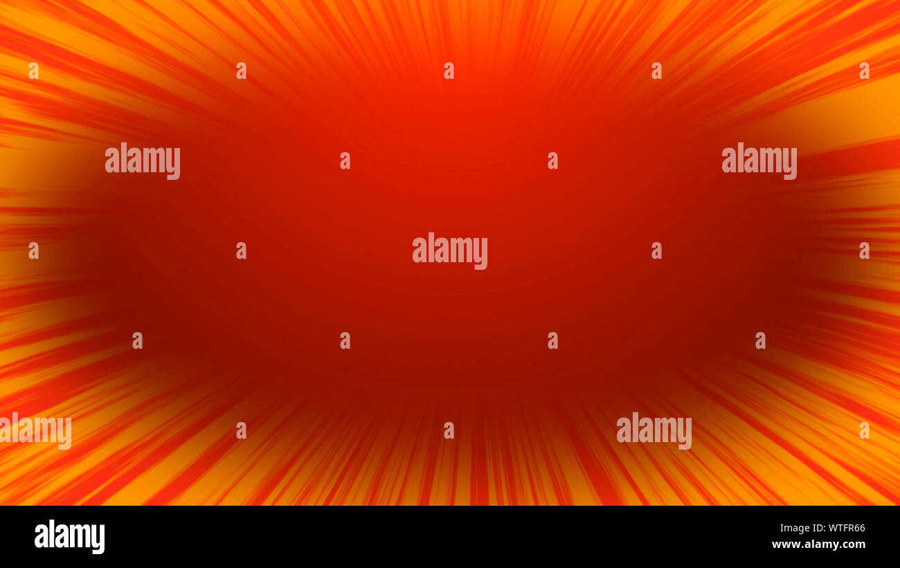 Comic speed radial red background. Manga speed frame Stock Photo - Alamy