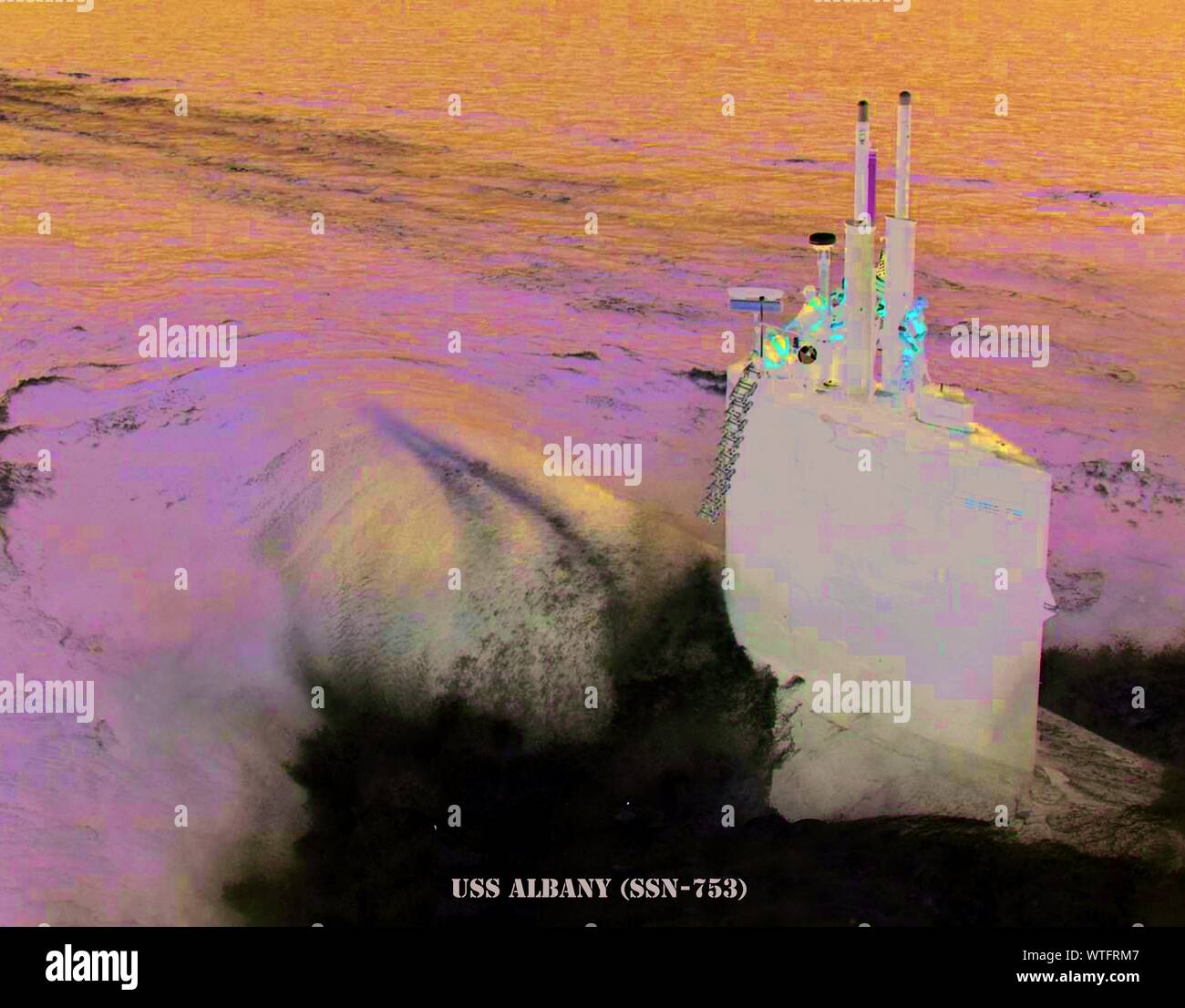 USS ALBANY (SSN-753 Stock Photo - Alamy
