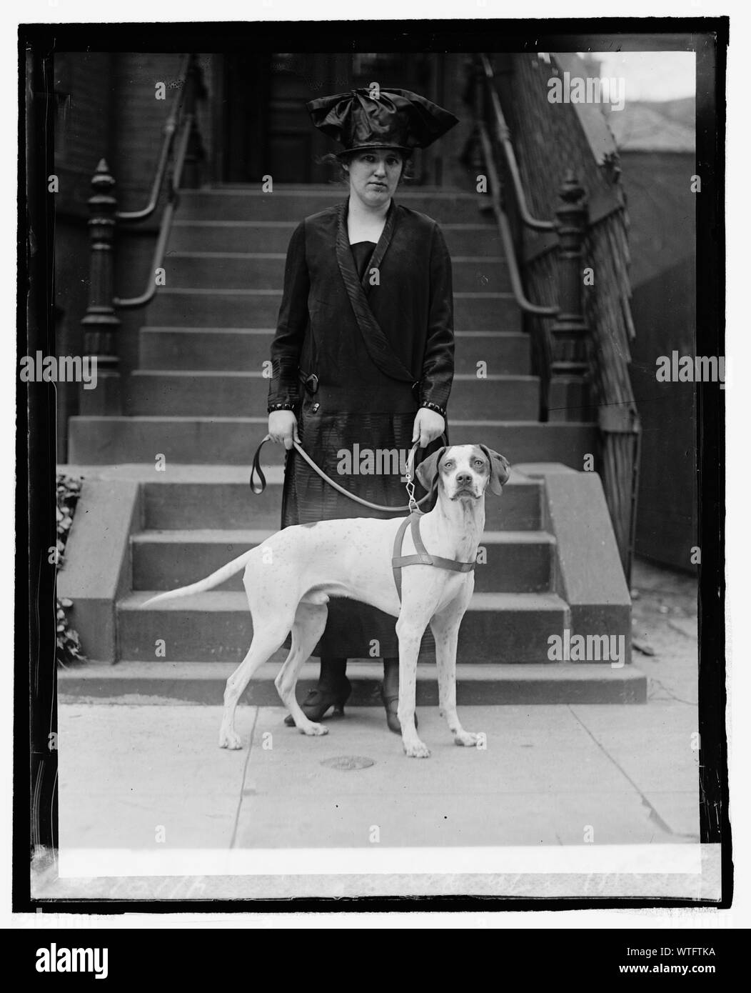 Miss Nancy Weeks with Mr Rowe, 4/10/25 Stock Photo - Alamy