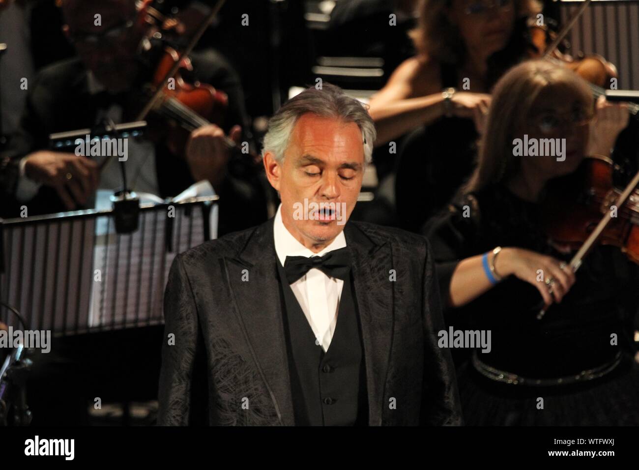 September 11, 2019, Athens, Greece: ANDREA BOCELLI live on the majestic ... September 11, 2019, Athens, Greece: ANDREA BOCELLI live on the majestic ...