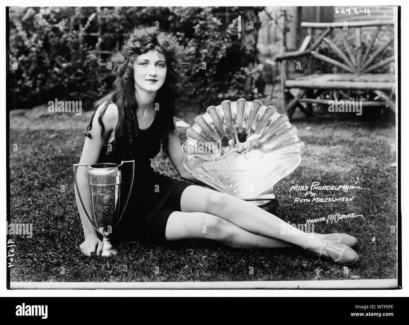 Miss Philadelphia, Pa.-- Ruth Malcolmson Stock Photo - Alamy