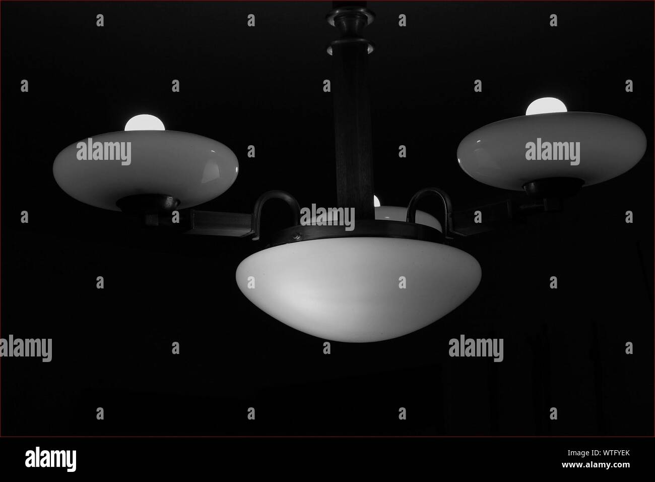 Street lamp lit up hi-res stock photography and images - Alamy