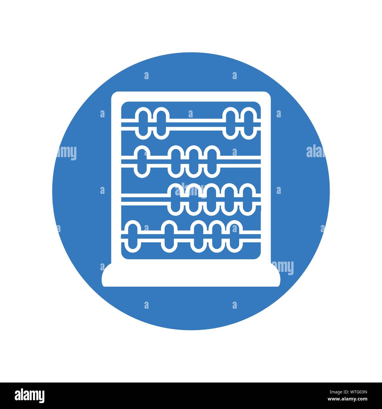 Vector Abacus Icon Stock Vector Image & Art - Alamy