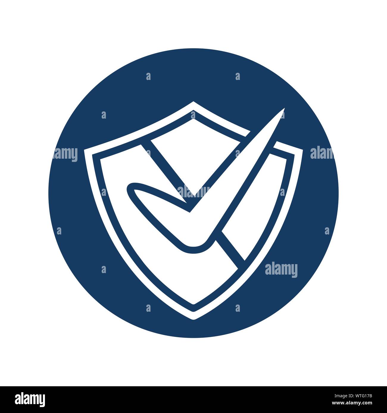 Active security Shield Icon Stock Vector Image & Art - Alamy