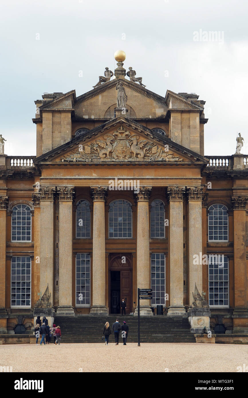 Blenheim Palace, Woodstock, Oxfordshire, Anglia, United Kingdom, Europe ...