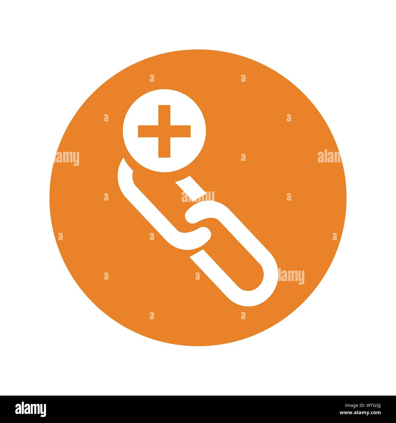 Add Link, Link Building, hyperlink, back link Icon Stock Vector Image ...