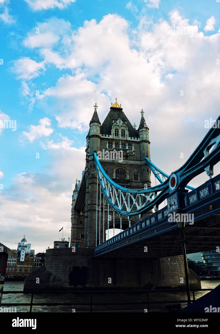 Tower bridge at sunset in London Stock Photo - Alamy
