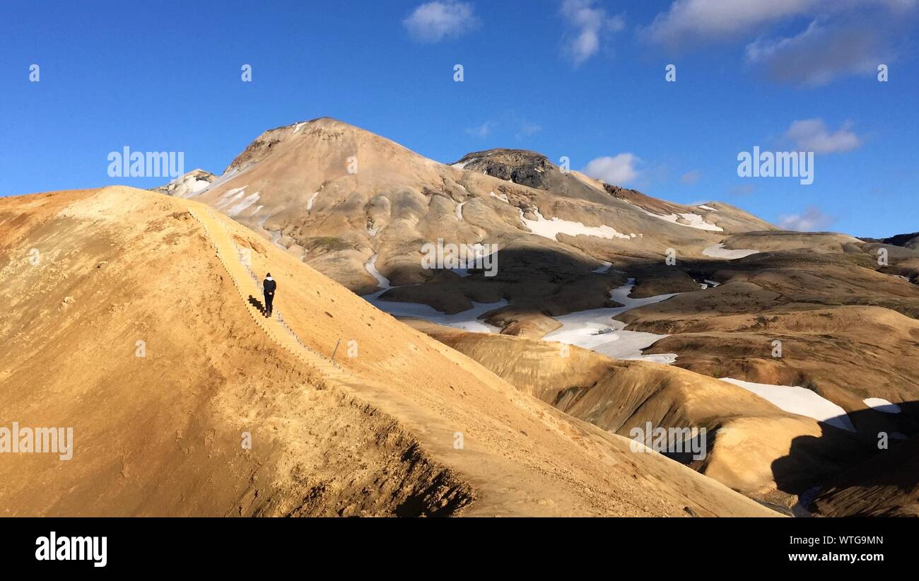 Walking on slope hi-res stock photography and images - Alamy