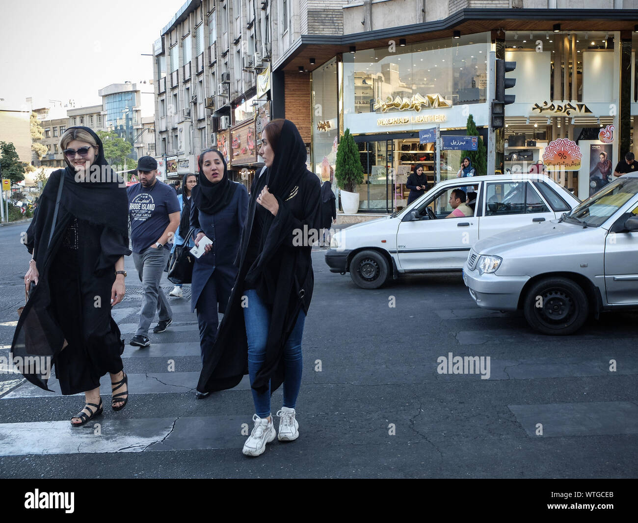 Valiasr street in tehran hi-res stock photography and images - Alamy