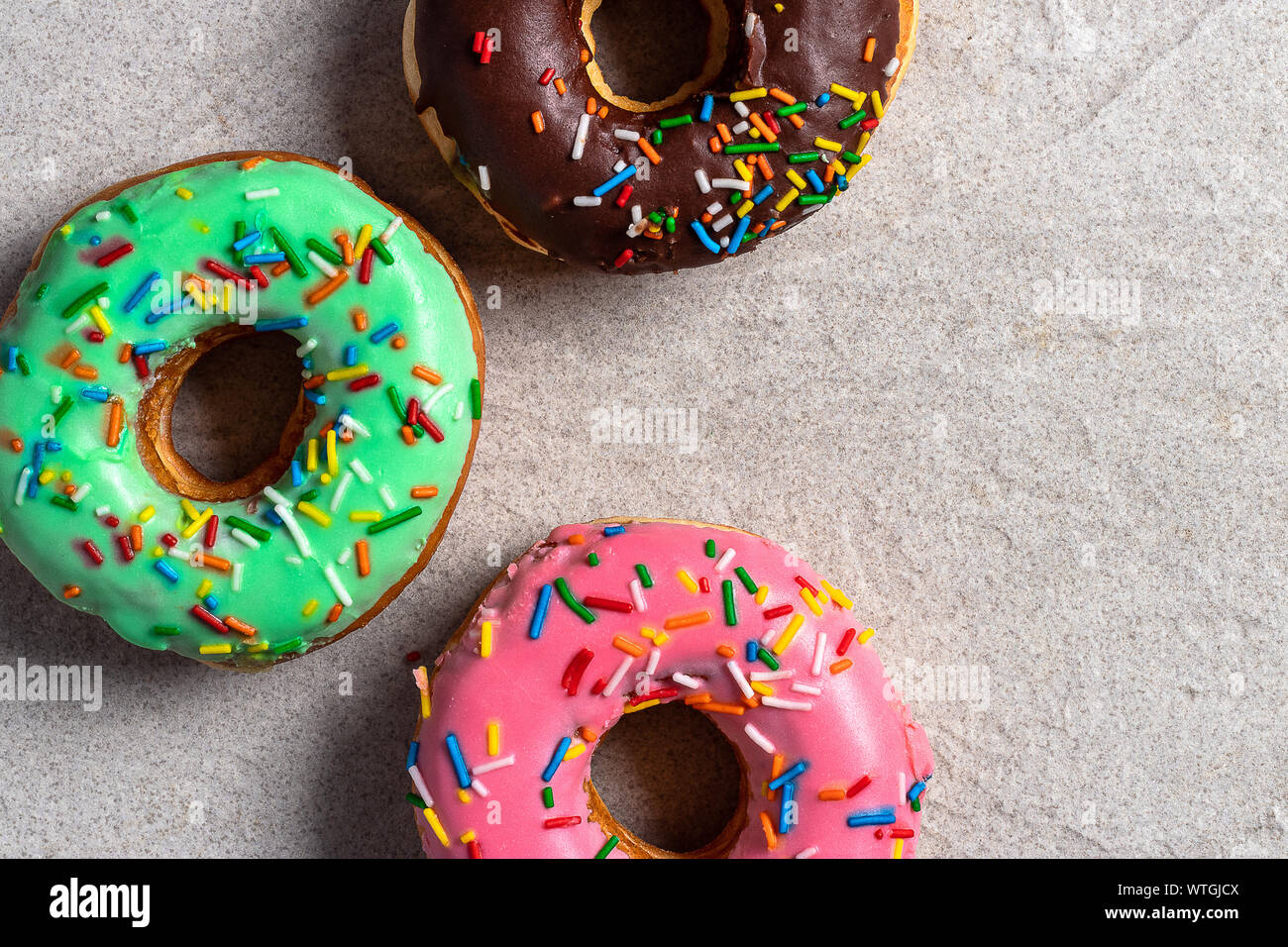 Donut breakfast bakery food vector hi-res stock photography and images ...