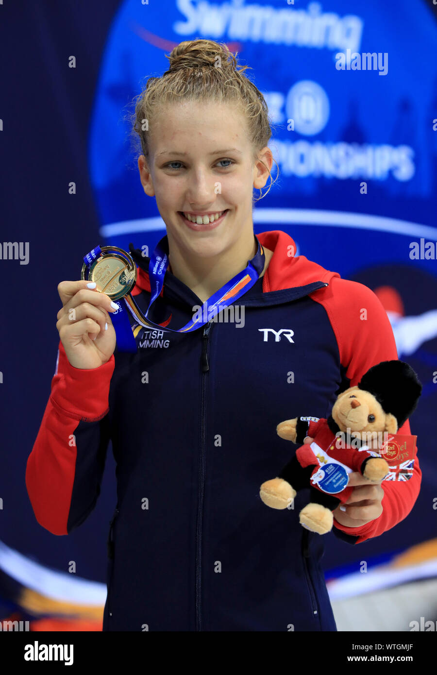 Great Britain's Louise Fiddes after the Women's 100m Breaststroke SE14 ...