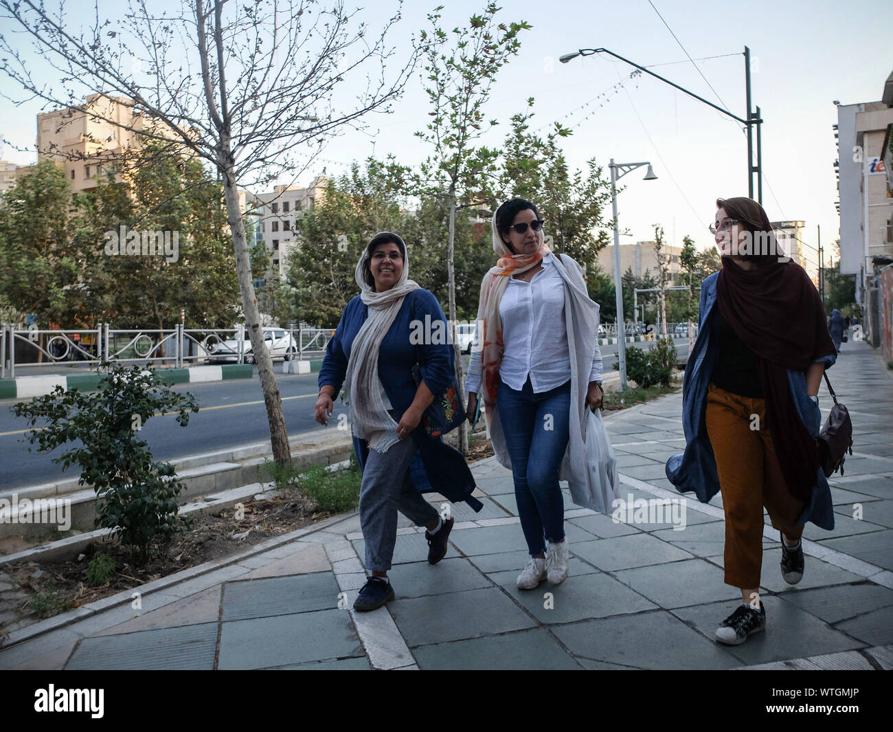 Valiasr street in tehran hi-res stock photography and images - Alamy