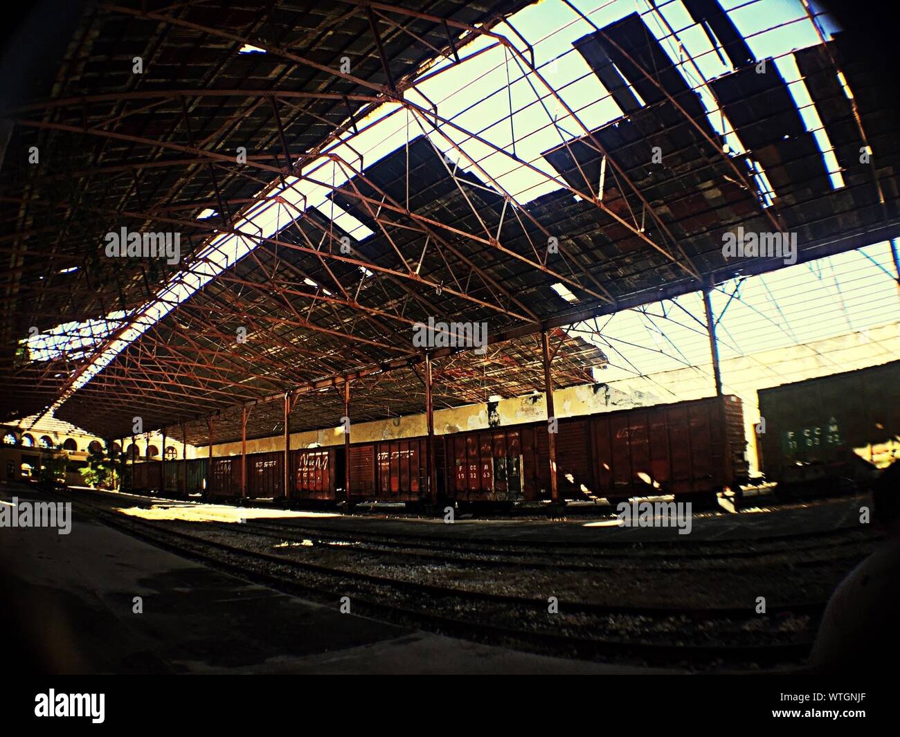 Container freight station hi-res stock photography and images - Alamy